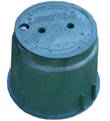 round Carson valve box | Buy Online from Access Irrigation